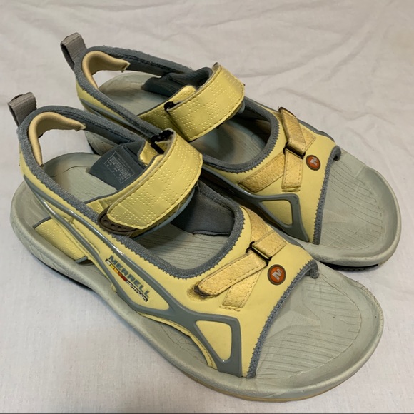 Merrell | Shoes | Merrell Yellow Performance Footwear Size 8 | Poshmark